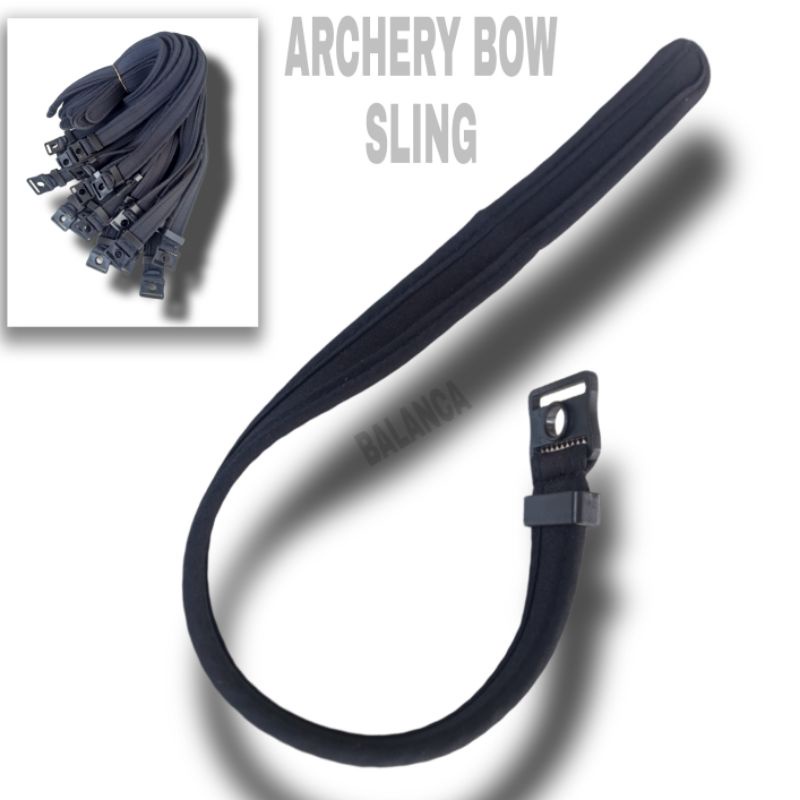 Jual Wrist Sling Strap Compound Bow HOYT POLOS HITAM adjustable ...