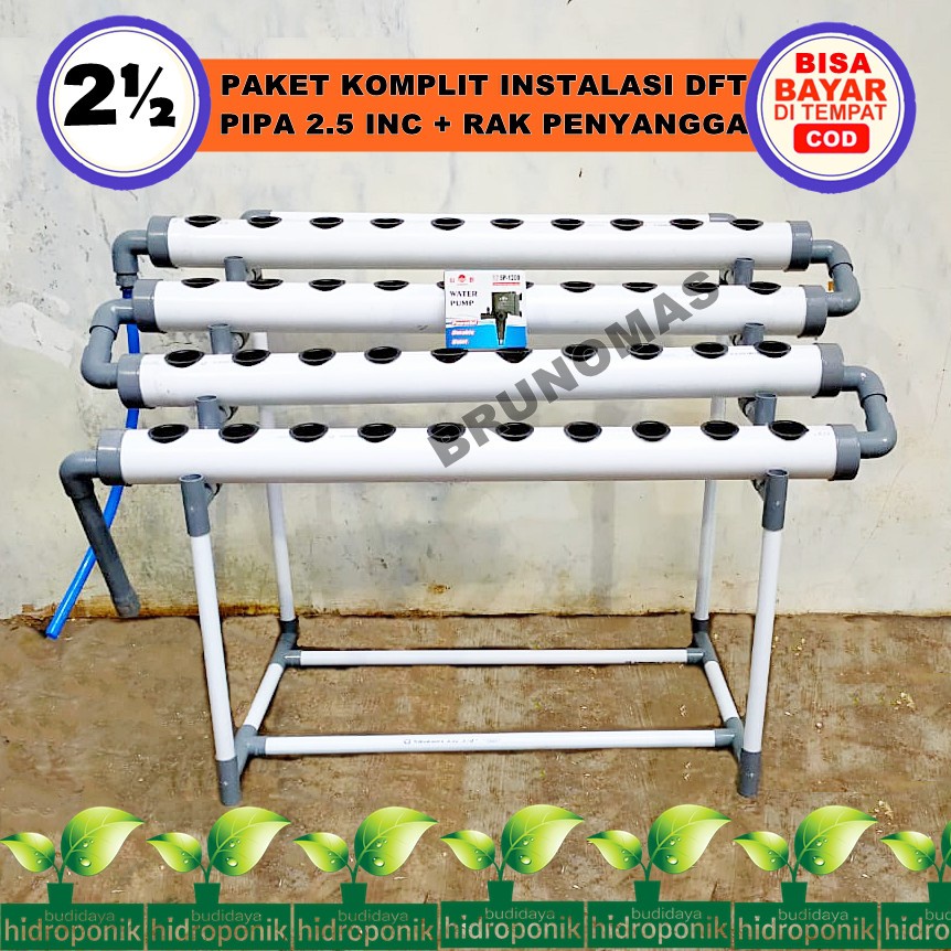 Jual PAKET INSTALASI DFT-DOP 2.1/2 DIM - PIPA HIDROPONIK 2.5 INC ...