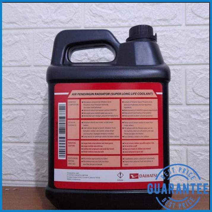 Jual AIR RADIATOR COOLANT DAIHATSU 4L ORIGINAL-SUPER LONG LIFE COOLANT ...
