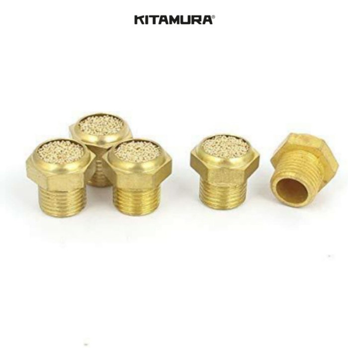 Jual BSLM 03 SILENCER KUNINGAN RATA PNEUMATIC 3/8" BSLM03 | Shopee ...