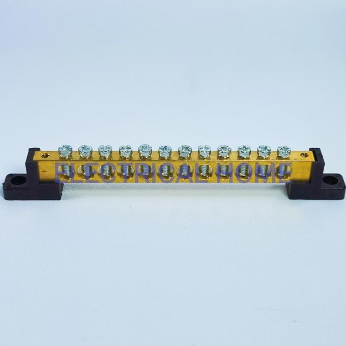Jual Terminal Nol 12 Pole 8X12Mm Baut M5 Star | Shopee Indonesia