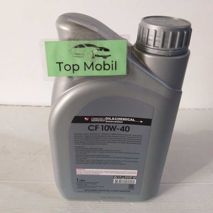 Jual oli mesin ktb diesel mitsubishi sae 10w-40 isi 1 liter mz320240 honeybee161925 | Shopee ...