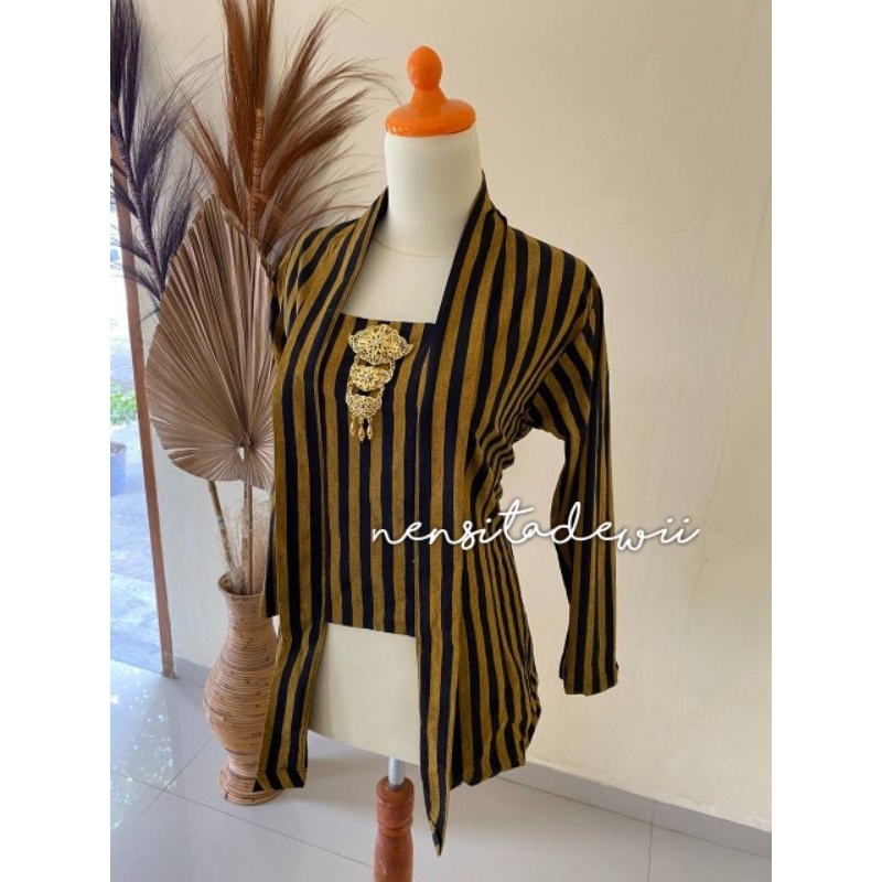 Jual [NEW COLLECTIONS] BEST SELLER Kebaya Lurik / Baju Jawa Lurik - Premium, Katun Prasojo ...