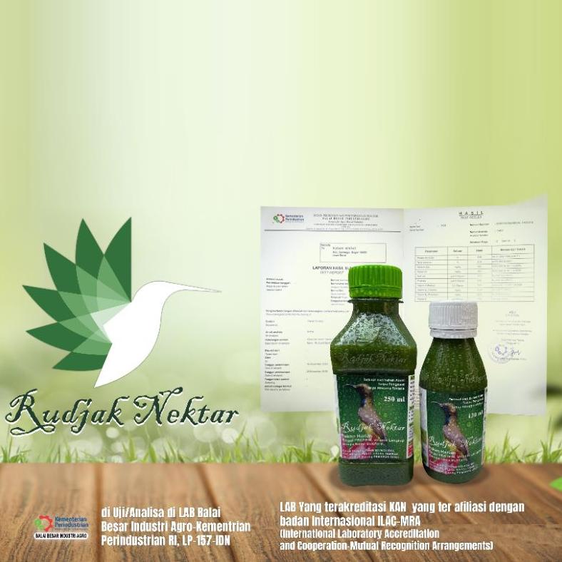 Jual Miliki RUJAK NEKTAR 130ML PAKAN BURUNG KOLIBRI, PLECI, CUCAK IJO ...