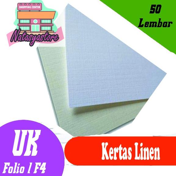 Jual Trend - Kertas linen jepang Uk F4 dan A4 ( 50 lembar ) | Shopee ...