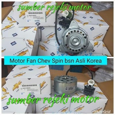 Jual Motor Fan Chevrolet Spin Bensin Motor Fan Radiator Chevrolet Spin ...