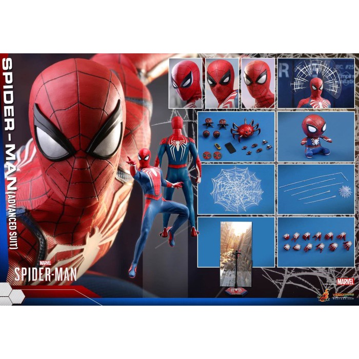 Jual Hot Toys Marvel Spiderman   Spider Man Advanced Suit Game Vgm 31 