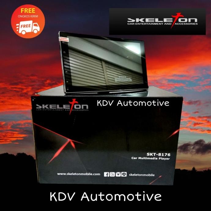 Jual Head Unit Android 10 Inch Skeleton SKT-8176 / Android Skeleton ...