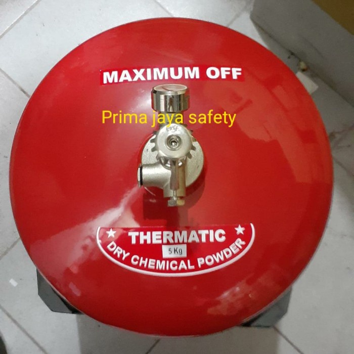 Jual APAR THERMATIC ABC POWDER 5KG MAXIMUM OFF FIRE EXTINGUISHER ...