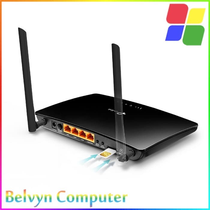 Jual TP-LINK TL-MR6400 4G LTE Wireless N Router WIFI SIM Card Modem ...