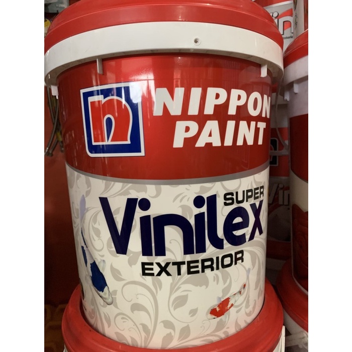 Jual Harga!! Cat Vinilex Super Cat Temk Exterior WARNA kemasan 5 kg | Shopee Indonesia