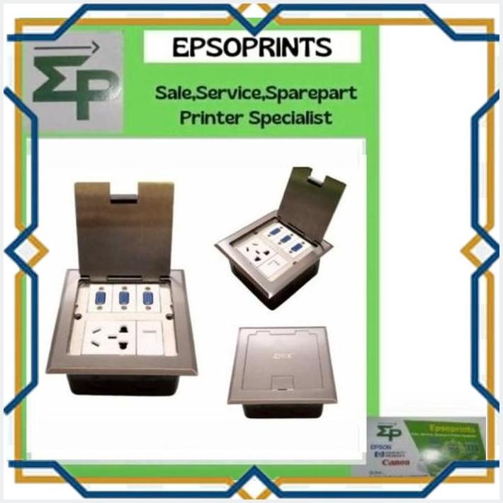 Jual [EPS] STOP KONTAK LANTAI/MEJA - FLOOR SOCKET LANTAI/MEJA (VGA ...