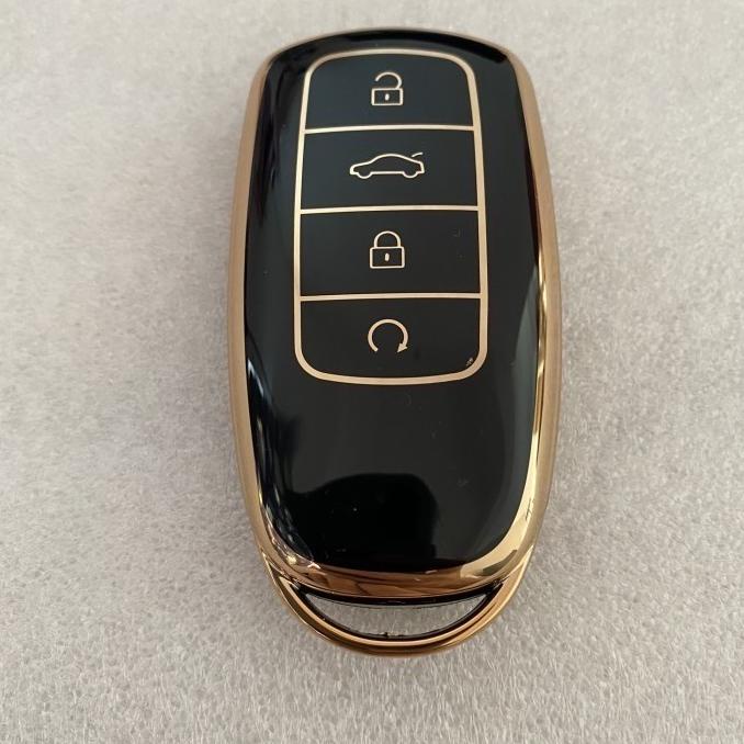 Jual Sarung Kunci Mobil Cherry Omoda 5 Tiggo 8 Pro 4 Tombol List Gold ...