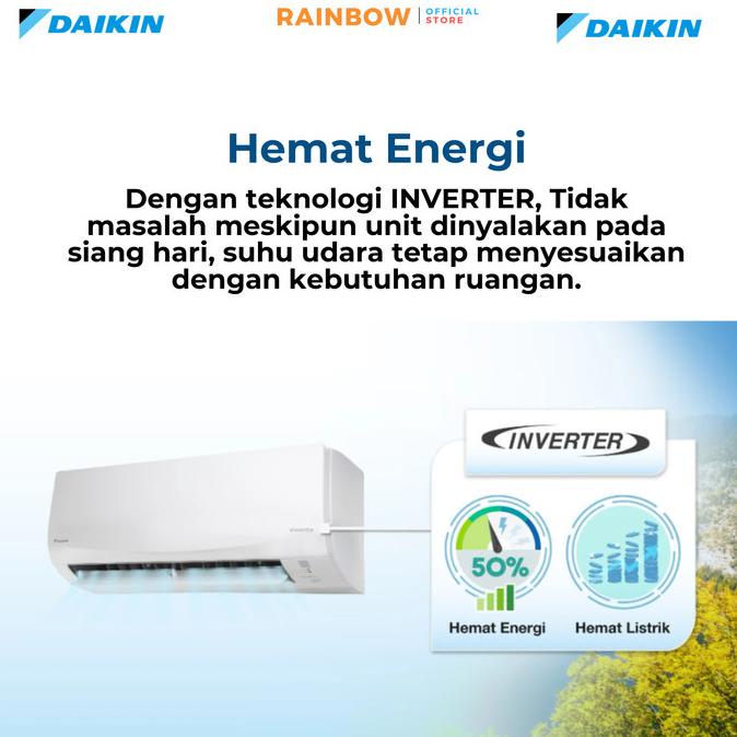 Jual AC DAIKIN MULTI S 1/2PK + 3/4 PK - 2MKC20RVM (15+20) INVERTER R32 Kualitas Bagus | Shopee ...