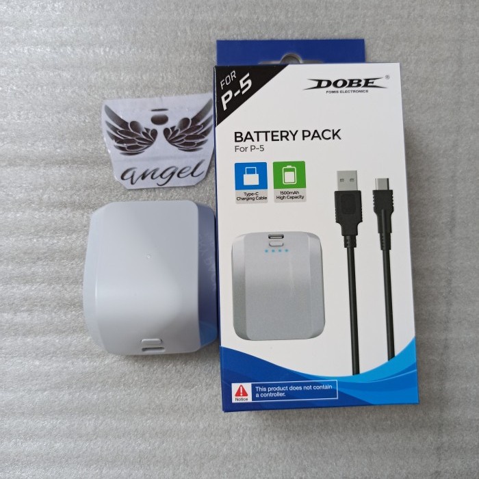 Jual DOBE P5 BATTERY PACK FOR PS5 CONTROLLER DUAL SENSE | Shopee Indonesia