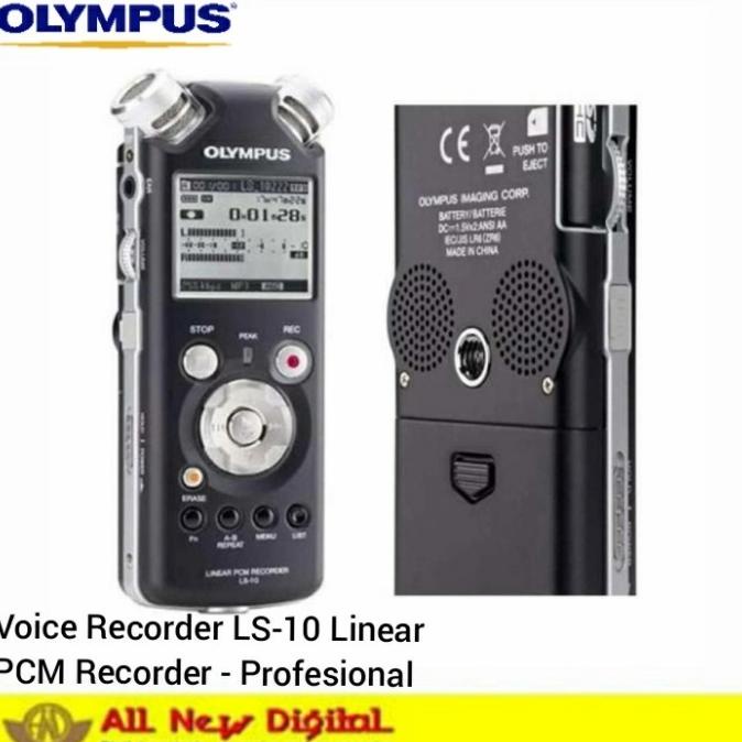 Jual Olympus Voice LS-10 Linear PCM Recorder - Profesional | Shopee ...