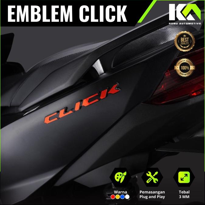 Jual EMBLEM VARIO CLICK EMBLEM CLICK SEPASANG 3D HONDA CLICK LOGO VARIO ...