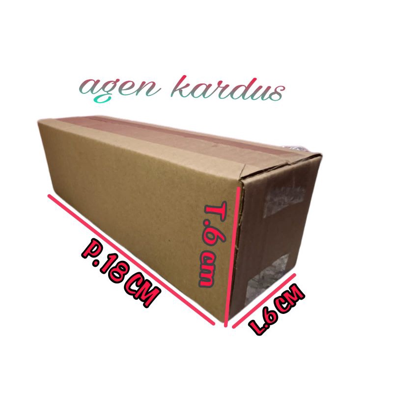 Jual kardus packing UK 18x6x6 kardus packing kardus kecil kardus polos ...
