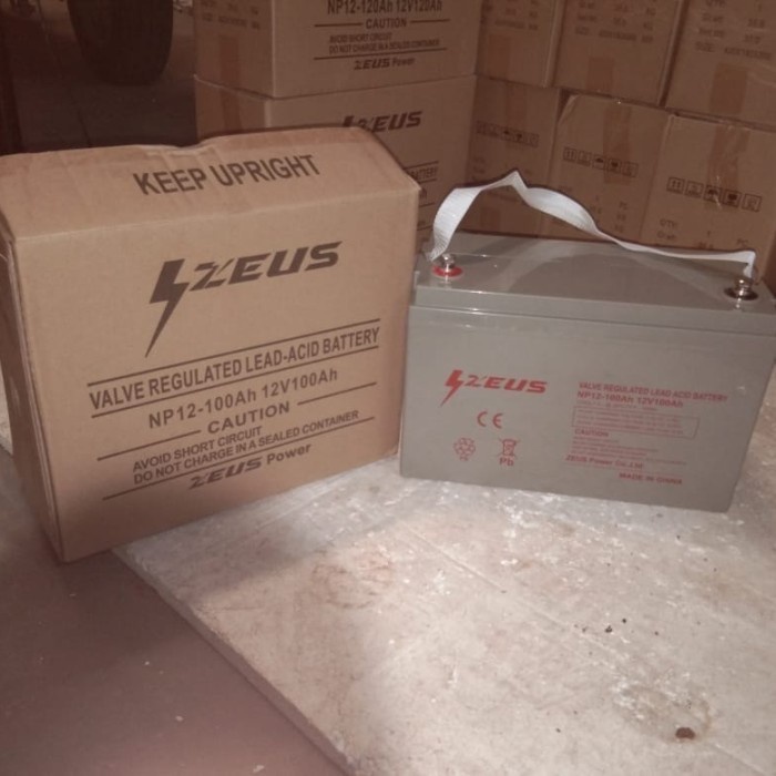 Jual Aki Baterai Vrla 12V 100 Ah Baterai solar panel Solar Cell ...