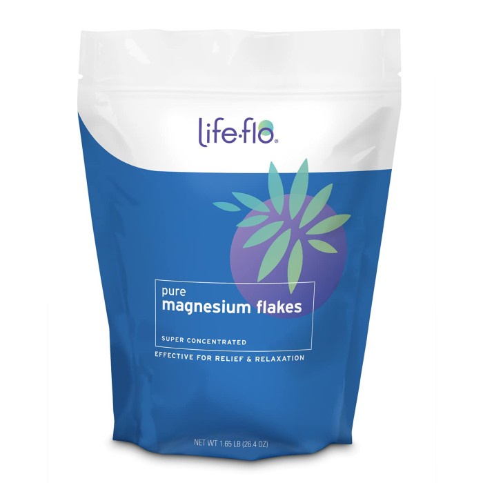 Jual Life-Flo, Pure Magnesium Flakes, Magnesium Chloride Brine, 26.04 ...