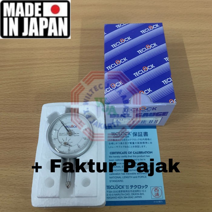 Jual TECLOCK - Dial Gauge / Indicator 0.01 mm type TM-35 / TM35 | Shopee Indonesia