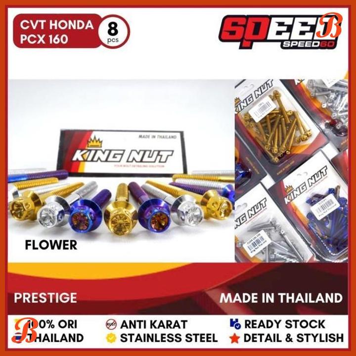Jual PROBOLT BAUT CVT HONDA PCX ADV 160 KING NUT THAILAND | PX | Shopee Indonesia