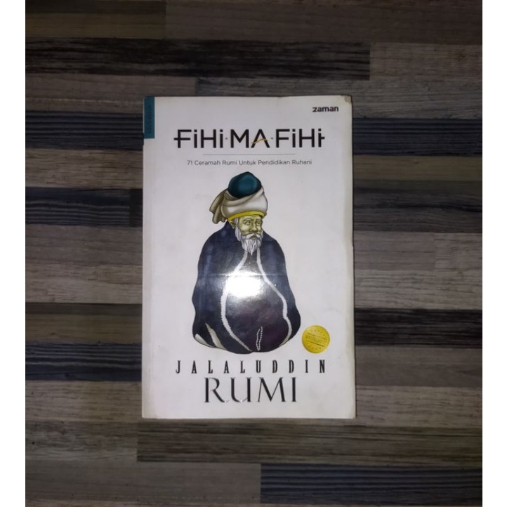 Jual FIHI MA FIHI JALALUDDIN RUMI (ORIGINAL) | Shopee Indonesia