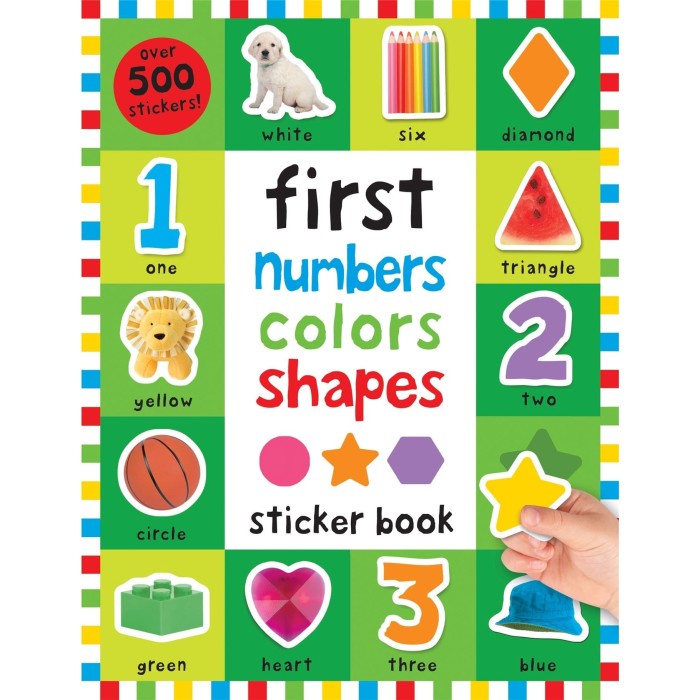Jual MUST HAVE!! BUKU IMPORT - FIRST NUMBERS, COLORS, SHAPES TERLARIS ...