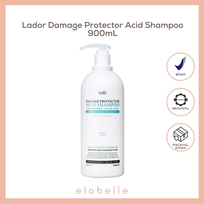 Jual Lador Damage Protector Acid Shampoo 900Ml Shampo Rambut Semir/Berwarna | Shopee Indonesia