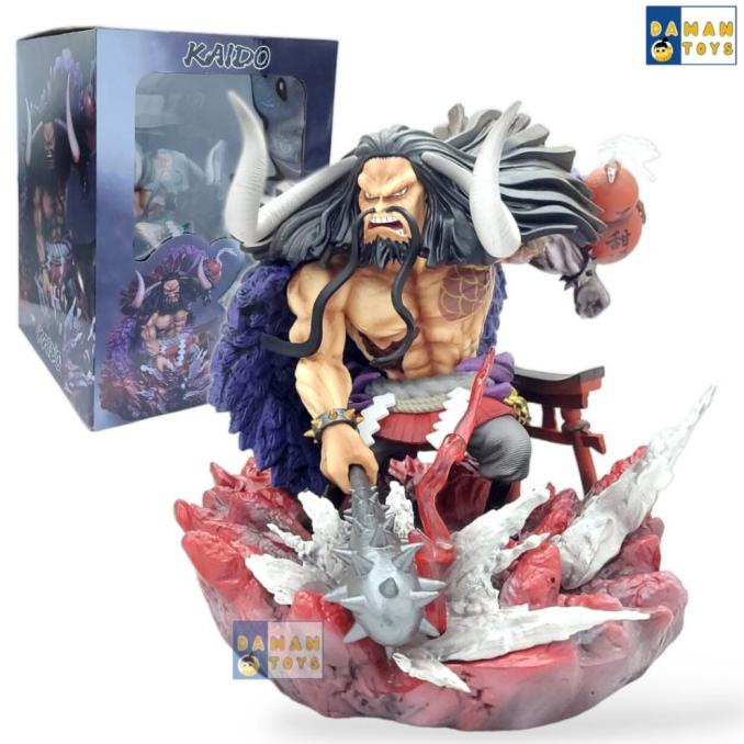 Jual One Piece Kaido Kaidou Action Figure Wcf Resin Statue Pajangan ...