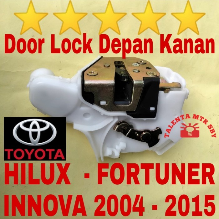 Jual Door Lock Manual Depan Kanan Hilux Innova 2004 - 2015 Dor Lok Best ...