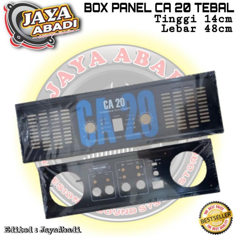 Jual Flash Sale PANEL DEPAN BELAKANG POWER AMPLIFIER CA20 PLAT TEBAL ...