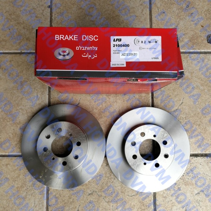Jual Disk Brake/Piring Rem Depan LPB City/Civic/Freed/Jazz/Mobilio ...