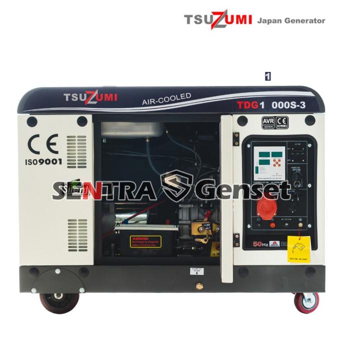 Jual Jual Murah Genset silent 10 kva 8500 watt Tsuzumi Japan Generator | Shopee Indonesia
