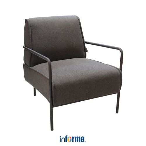 Jual Informa Laros Kursi Berlengan - Abu-Abu Arm Chair Cafe Restaurant ...