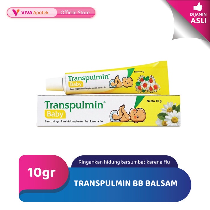 Jual Transpulmin BB Balsam untuk Meringankan Gejala Flu (10 Gram ...