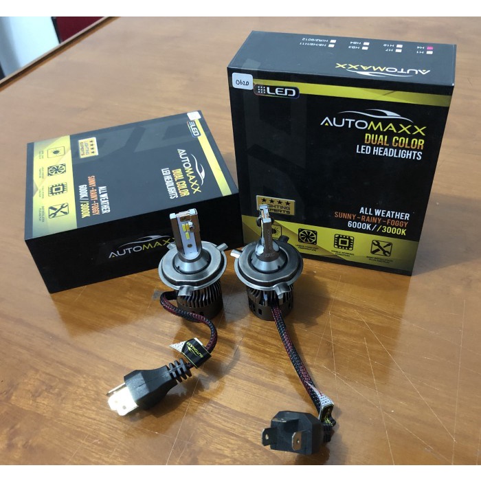 Jual Lampu LED Automaxx type Dual Colours H4 | Shopee Indonesia