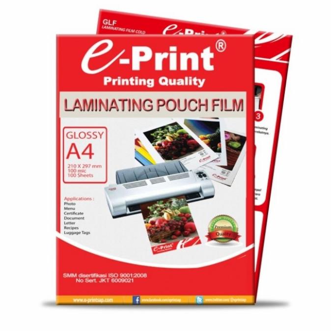 Jual Plastik Laminating A4 E Print | Shopee Indonesia