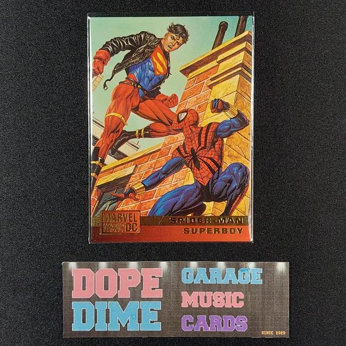 Jual Kartu Marvel Versus DC Spider-Man Superboy #73 | Shopee Indonesia
