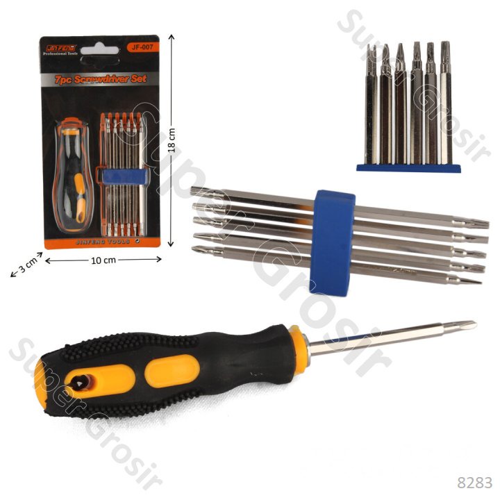 Jual Tool Set Obeng Set 7 Pcs Screwdriver Set 0182X | Shopee Indonesia