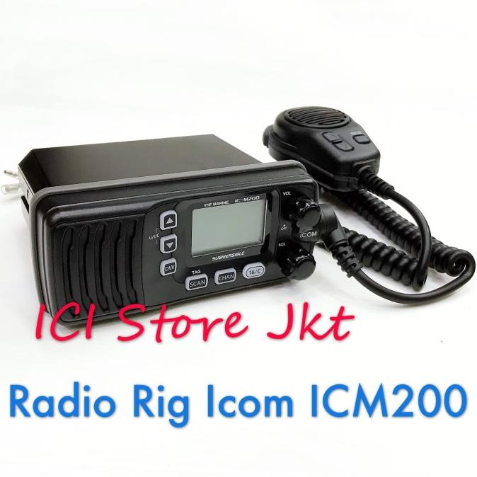 Jual Radio Rig Icom IC M200 Marine (Original / Garansi Resmi) | Shopee ...