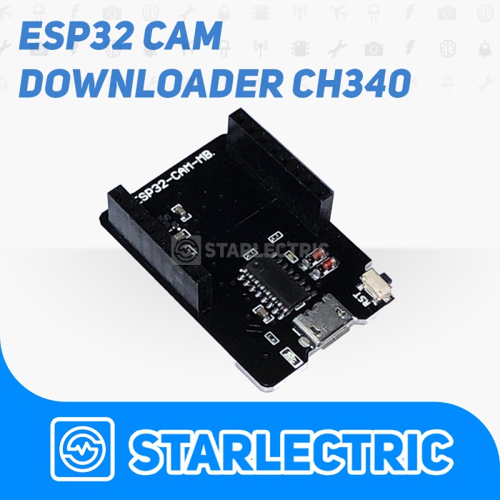 Jual ESP32-CAM Downloader Serial USB CH340 Programmer ESP32 CAM | Shopee Indonesia