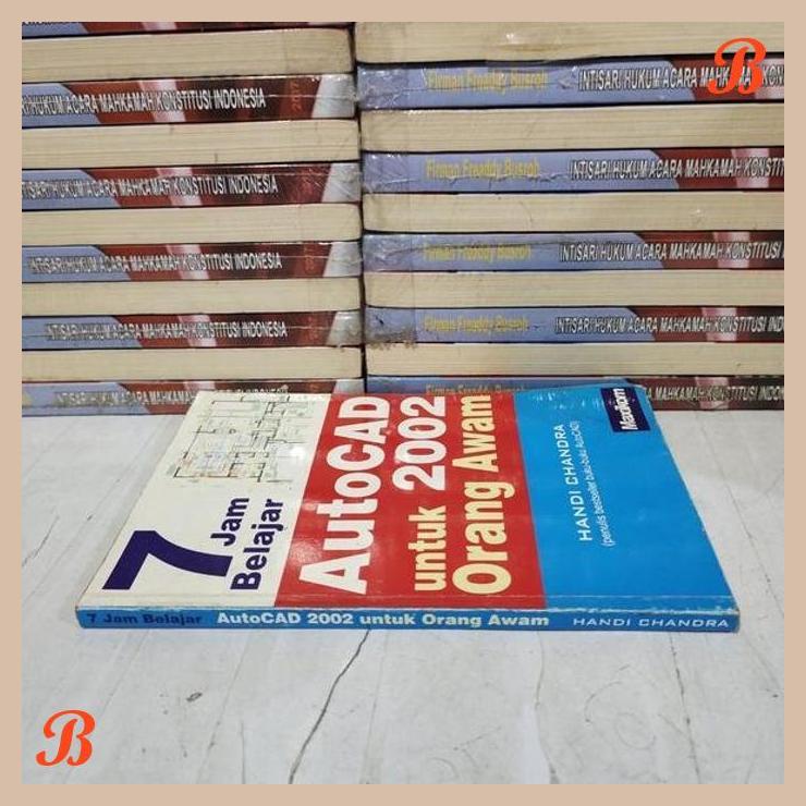 Jual | TBE | BUKU ORIGINAL - 7 JAM BELAJAR AUTOCAD 2002 UNTUK ORANG ...