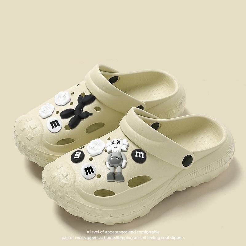 Jual MM Sandal bapao / sandal jibbitz / sandal slop / sandal baim ...