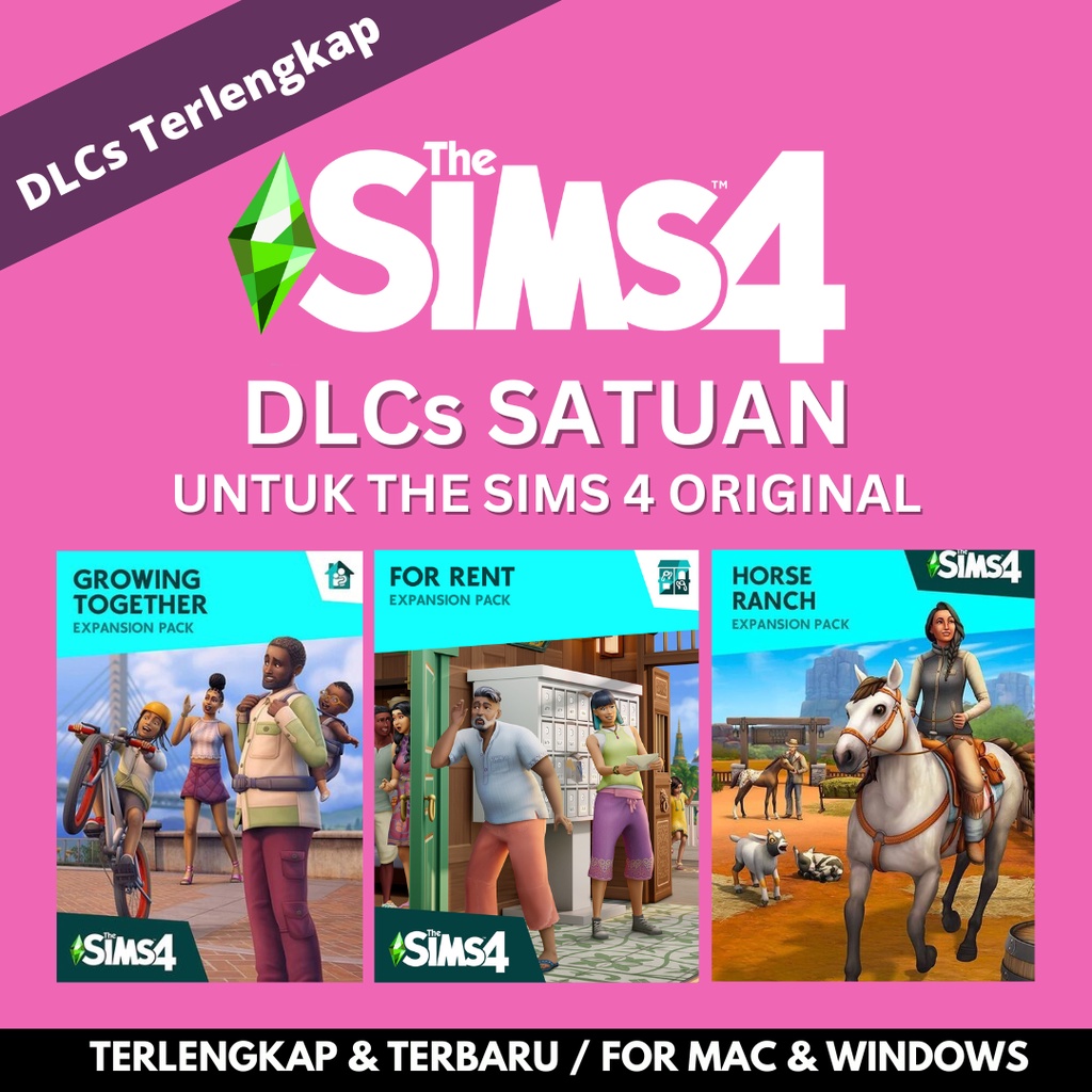 Jual THE SIMS 4 DLCs SATUAN ( the sims 4 original ) | Shopee Indonesia