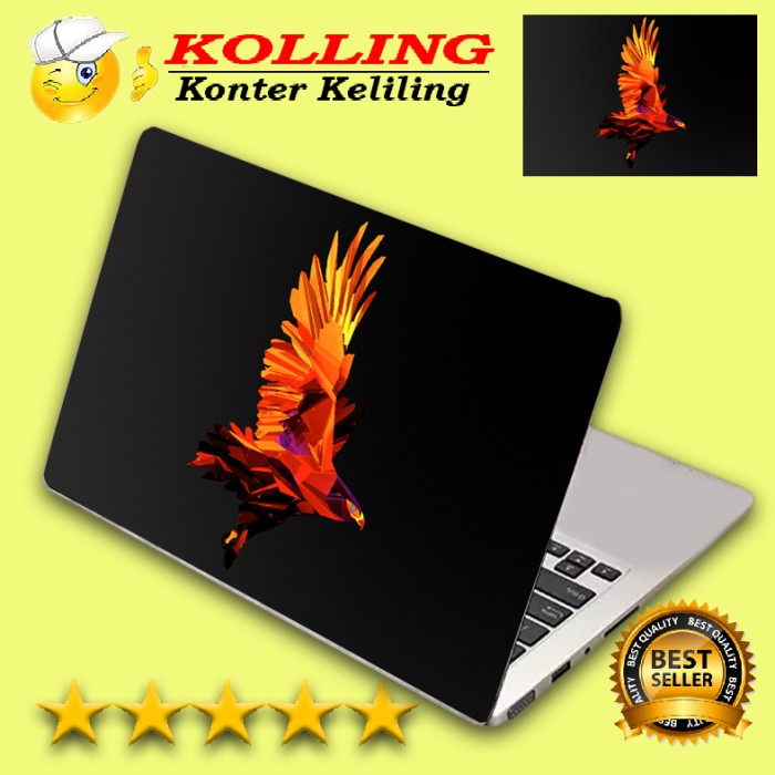 Jual Laptop Logo Art Burung Elang Skin Laptop Stiker Laptop | Shopee ...