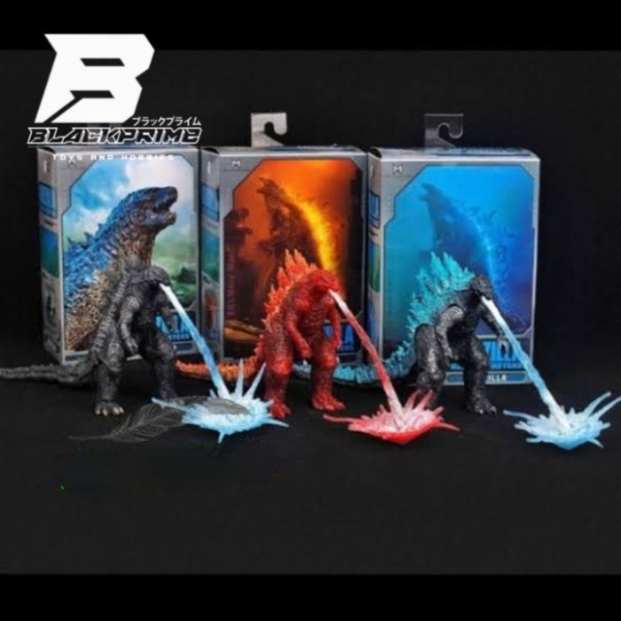 Jual Neca King of monster Godzilla 2019 Mainan monster Godzilla blue ...