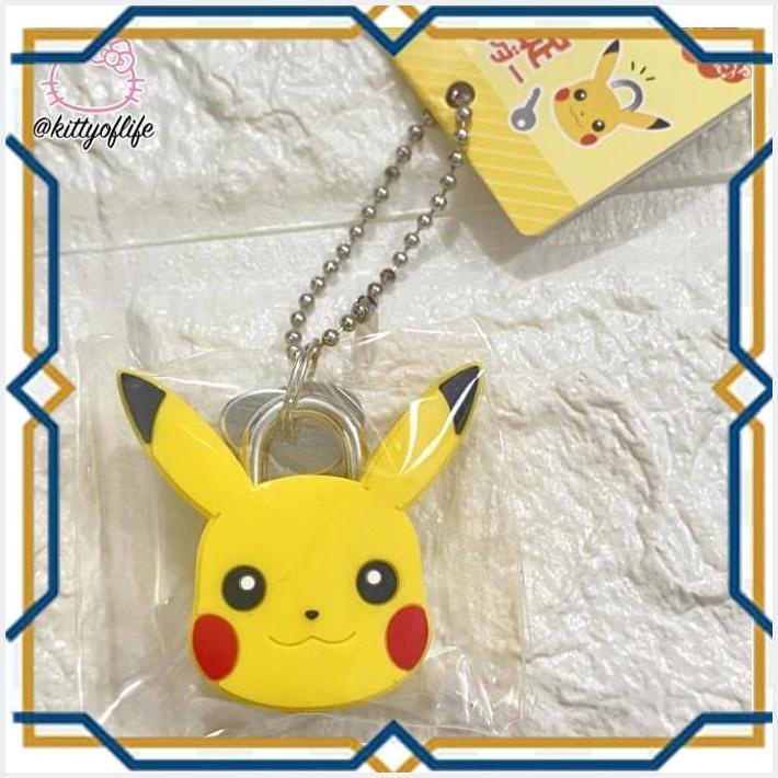 Jual [KLO] GEMBOK PADLOCK PIKACHU POKEMON NINTENDO ORIGINAL | Shopee ...