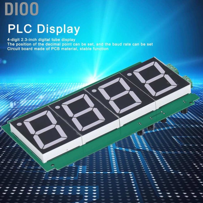 Jual [New] Plc Display Seven Segment 2.3 Inch Rs485 4Digit Limited ...