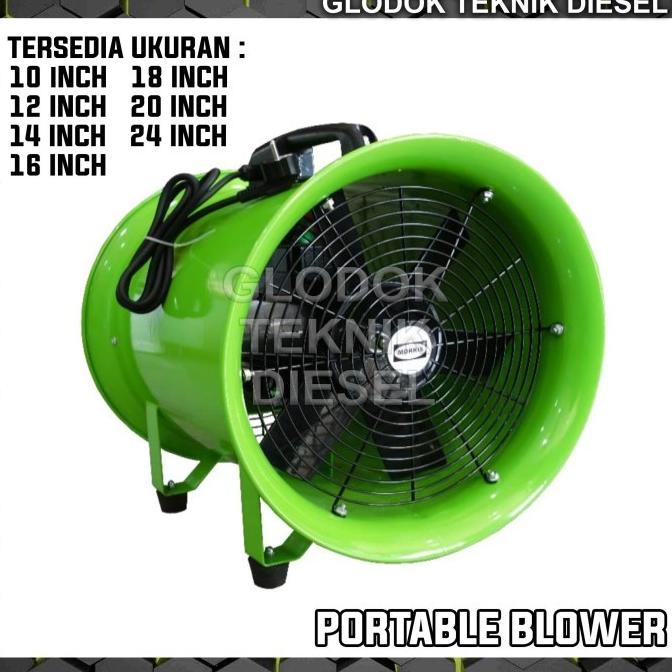 Jual Mesin Portable Blower Ventilator 8 INCH EXHAUST 8" TERBAIK ...